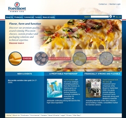 Foremost Farms Website Redesign Caters To Cheese And Dairy Ingredient ...